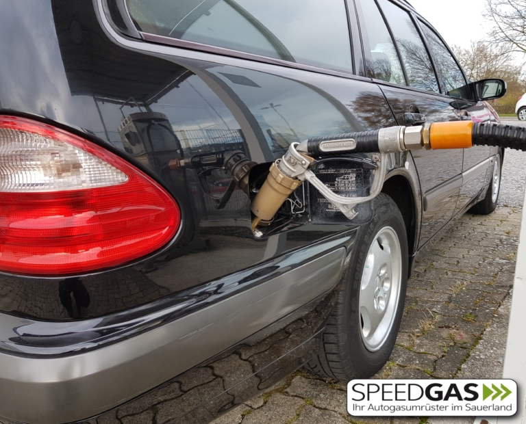 W210 Gasanlage - Mercedes Benz E200 Kompressor - speed-gas.de