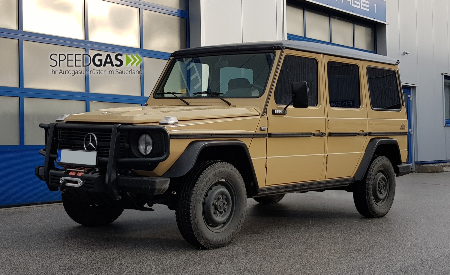 Mercedes Benz GE230 G-Klasse / G-Modell - speed-gas.de