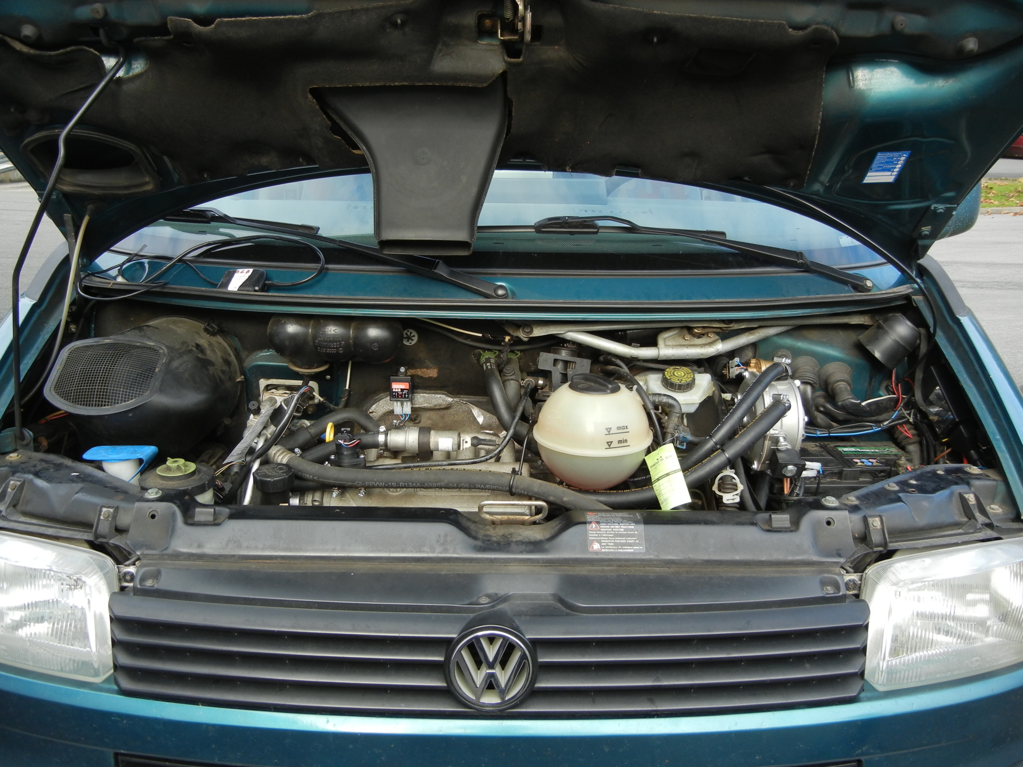 VW T4 Gasanlage - Einbau - Umbau - speed-gas.de